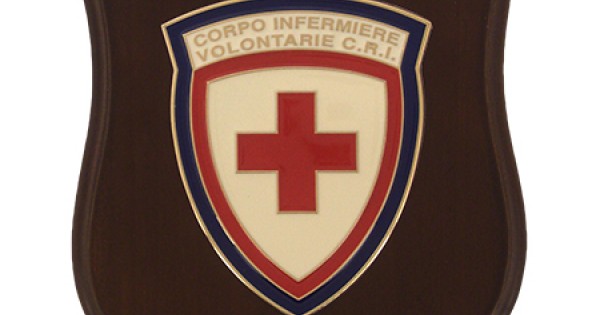 CREST CROCE ROSSA ITALIANA - CORPO INFERMIERE VOLONTARIE TIPO 1