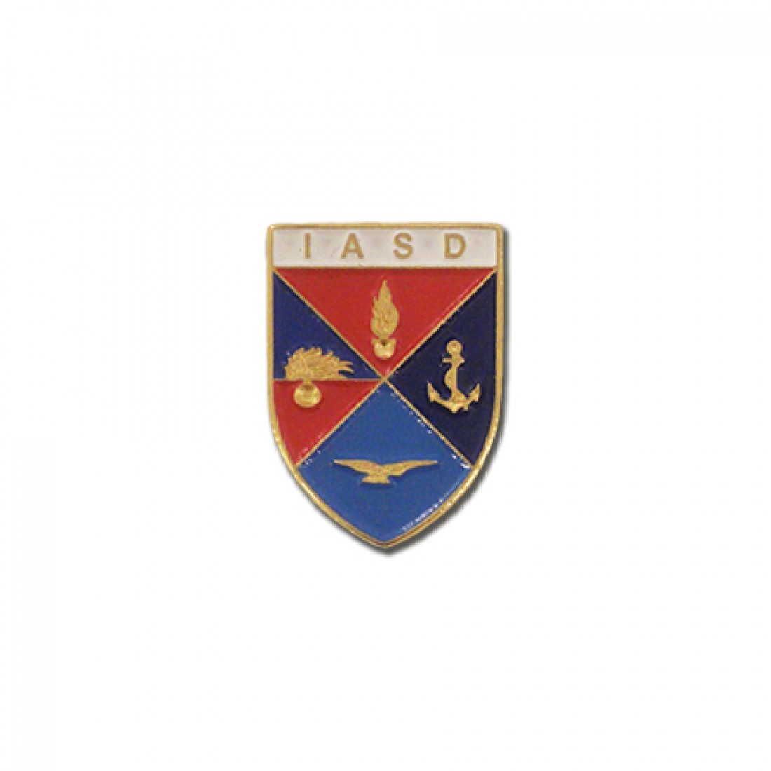 SPILLA ESERCITO ITALIANO IASD ISTITUTO ALTI STUDI PER LA DIFESA cm2,5x2